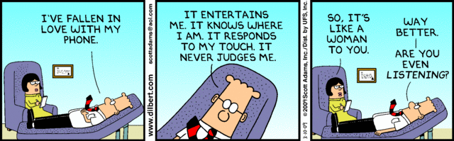 Aggregated Intelligence: Dilbert – Falling in love…